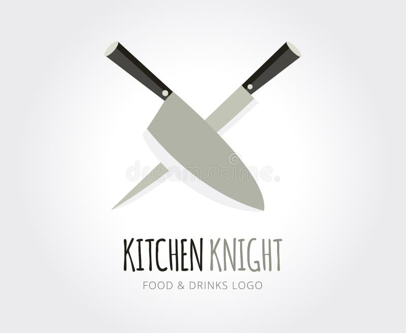 Abstract Knife Vector Logo Template for Branding Stock Vector ...