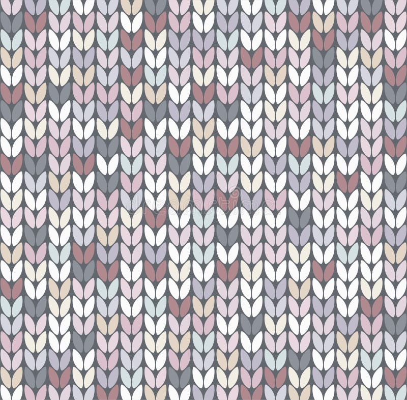 Vector Abstract Knit Pattern Stock Vector - Illustration of modern ...