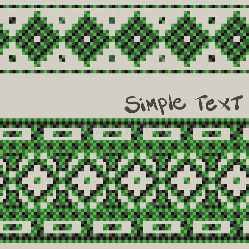 Abstract knitting patterns stock vector. Illustration of fabric - 35245272