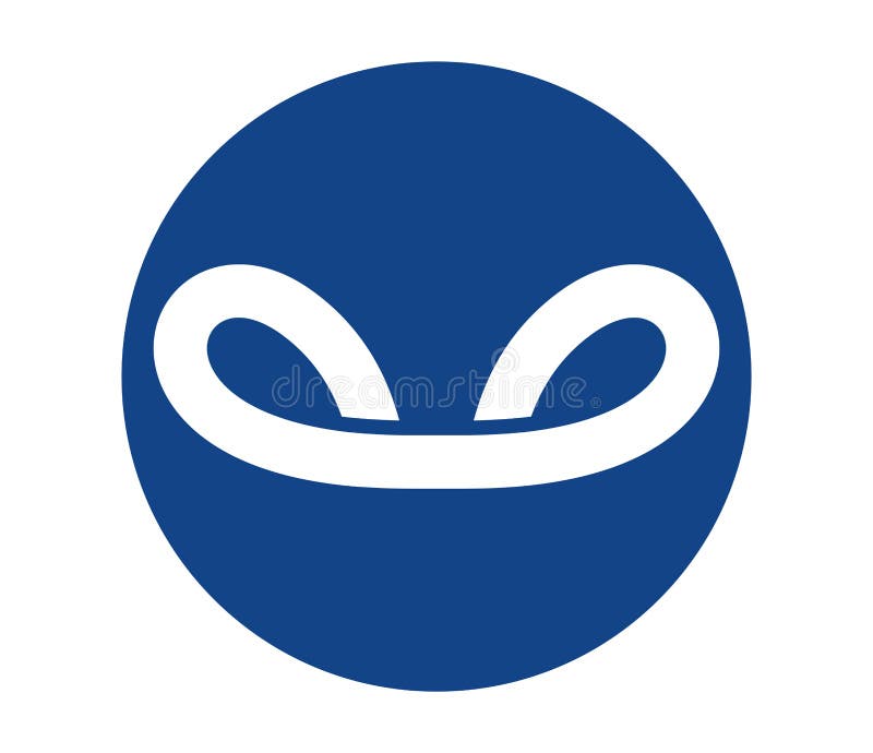 Abstract Knot Icon Design stock illustration. Illustration of clipart ...