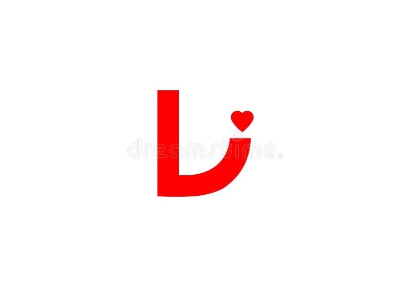 Abstract L Letter Modern Initial Logo Design Stock Vector ...