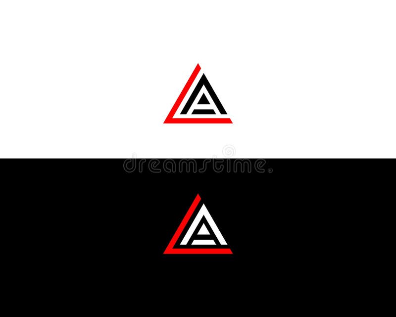 Abstract LA Letter Logo and AL Logo Design Stock Vector - Illustration ... Abstract LA Letter Logo and AL Logo Design Stock Vector - Illustration ...