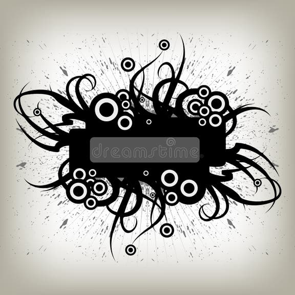 Abstract Label stock vector. Illustration of frame, element - 11833673