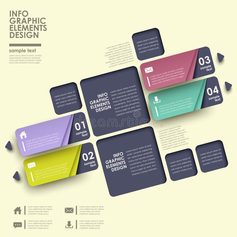 Abstract Label Business Timeline Infographics Elements, Presentation ...
