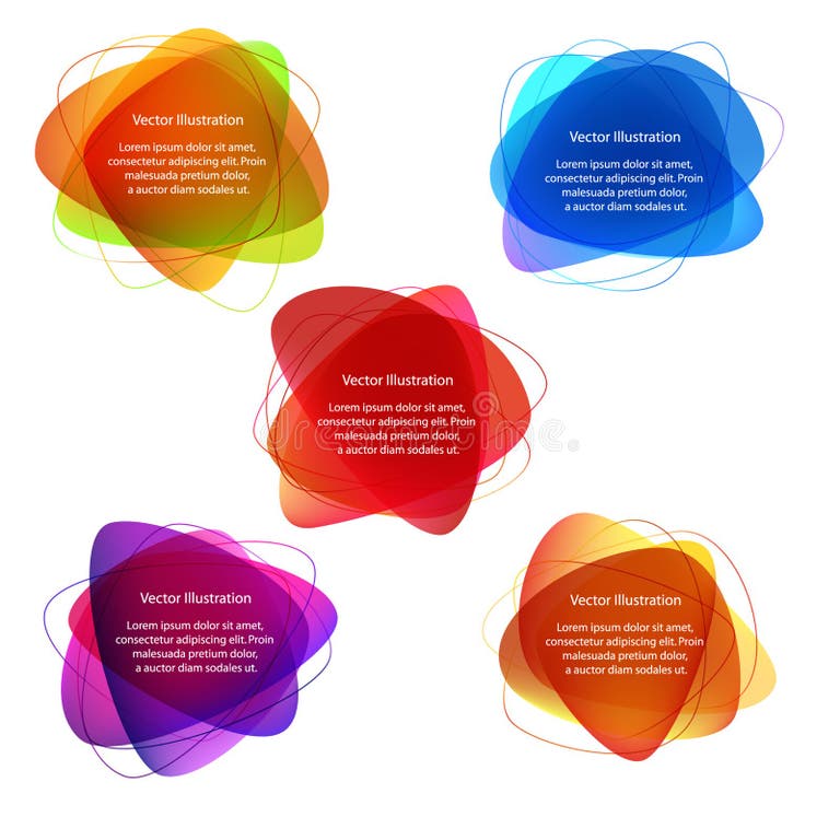 Abstract Labels stock vector. Illustration of shape, digital - 15868097