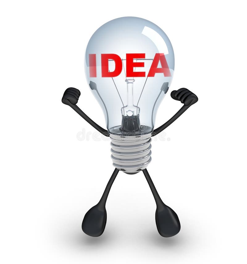 Idea Bulb stock vector. Illustration of creative, imagination - 42657790