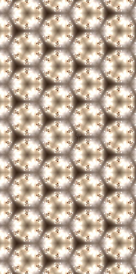 Abstract Lamp Light Kaleidoscope Background Design. Repeating Shapes ...