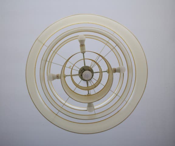 Circular and Abstract Lamp Shade Shape Stock Photo - Image of roof ...