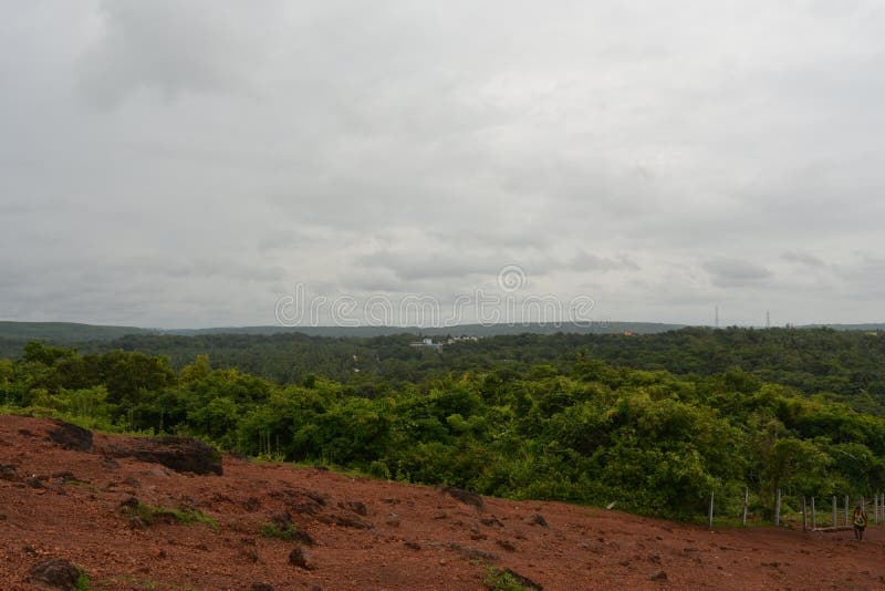 Abstract of Landscape in Goa in India Stock Photo - Image of land ...