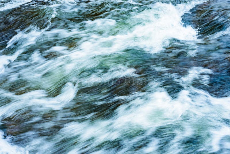 Abstract Landscape of Motion Blur of the River Water Stock Photo ...