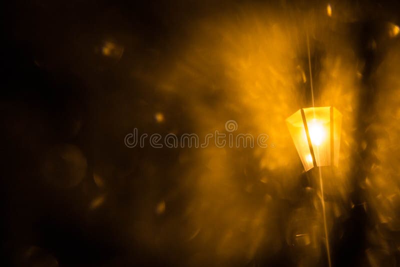 Abstract Lantern. Lantern at Night. Background. Stock Photo - Image of ...