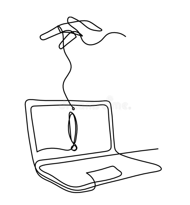 3d Abstract Laptop with Different Angles Stock Vector - Illustration of ...