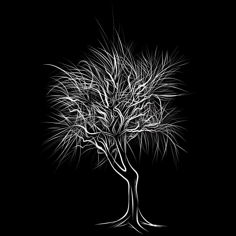 Large Bare Tree without Leaves - Hand Drawn Stock Vector - Illustration ... Large Bare Tree without Leaves - Hand Drawn Stock Vector - Illustration ...