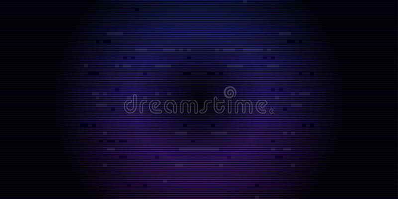 Abstract Laser Striped Lined Horizontal Glowing Background. Scan Screen ...