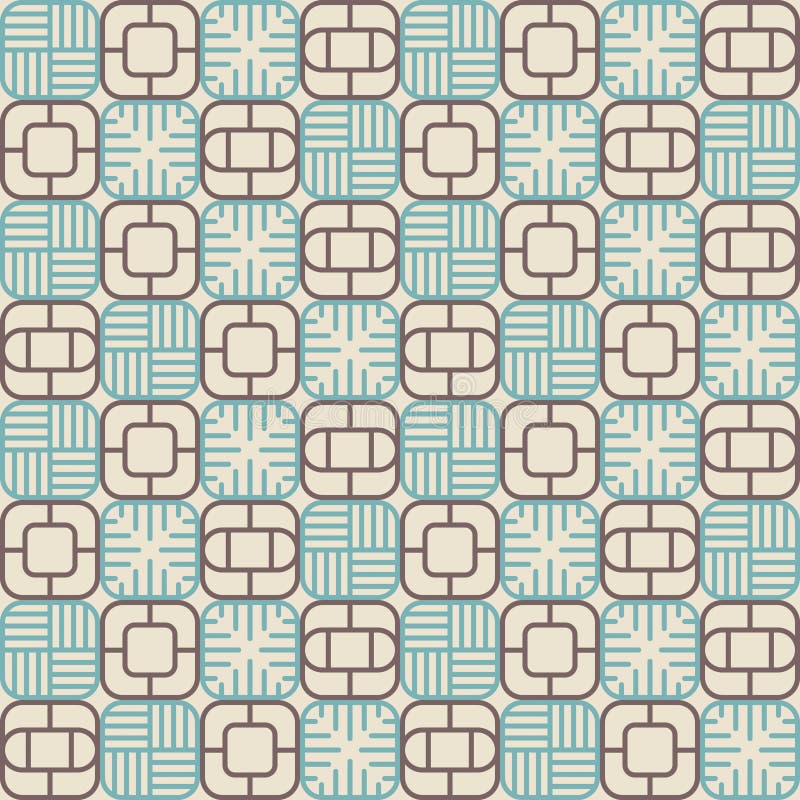 Abstract Lattice Wave Technology Background Stock Illustration ...