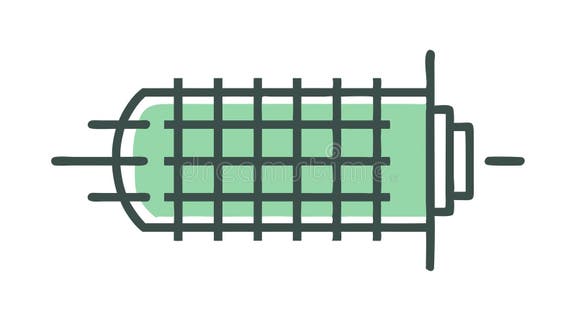 Abstract Lattice or Grid Structure, Interconnected Network and Data ...