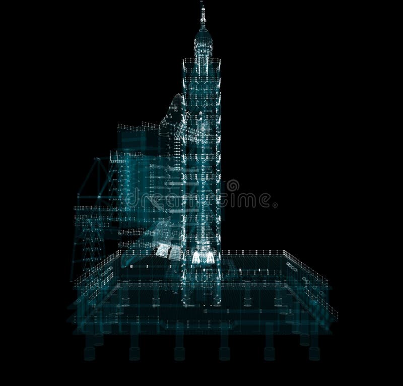 Launch Pad Complex Stock Illustrations – 92 Launch Pad Complex Stock ...
