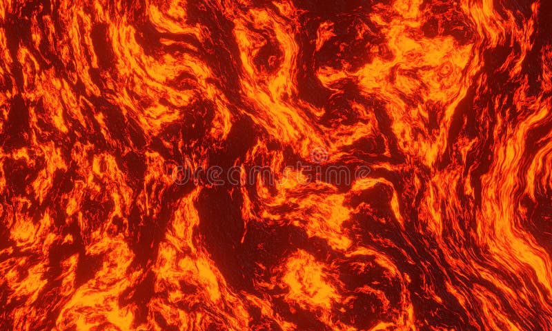 Abstract Lava Background. Volcanic Magma Stock Illustration ...