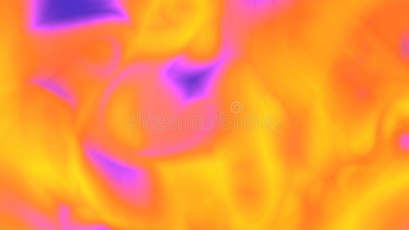 Abstract Lava Liquid Wave Fluid Substance Gradient Blobs Merging ...