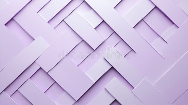 Abstract Lavender Geometric Pattern Interlocking Rectangular Shapes ...