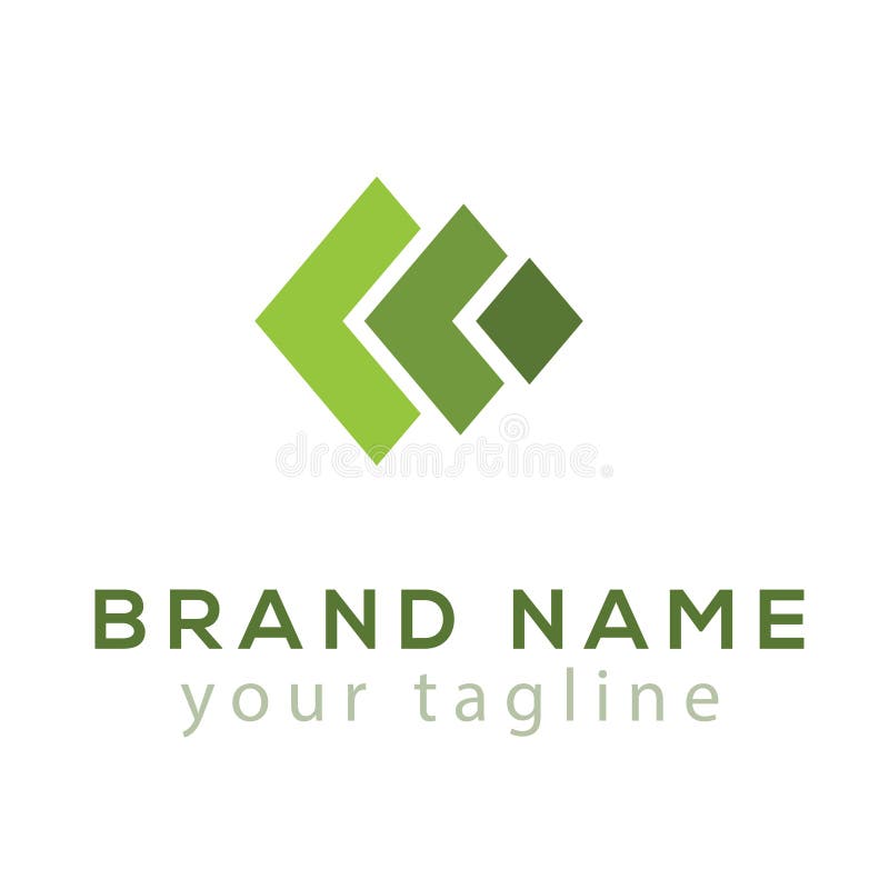 Abstract Layer Square Logo Vector Element. Layer Logo Template Stock ...