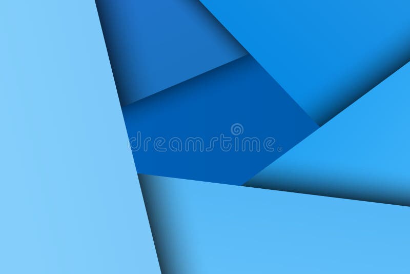 Abstract Layered Blue Composition Stock Vector - Illustration of ...