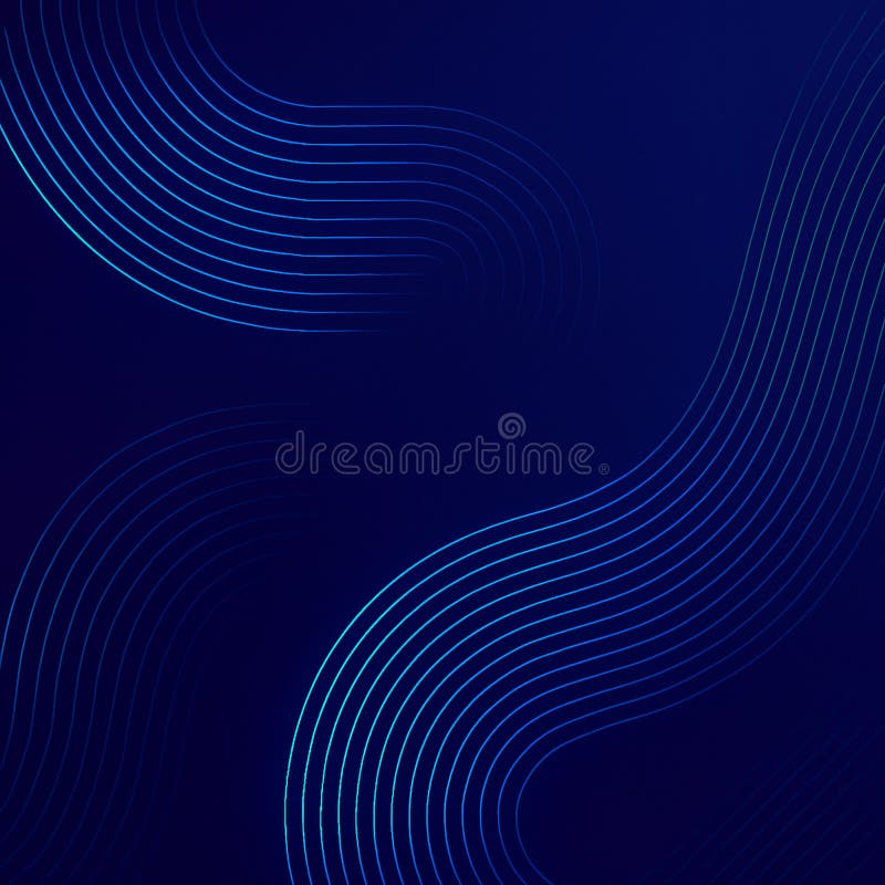 Abstract Layered Blue Waves with Modern Fluid Gradient Background and ...