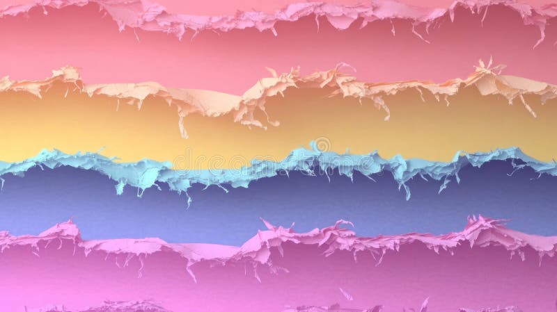 Abstract Layered Paper in Pastel Colors Creating a Textured Background ...