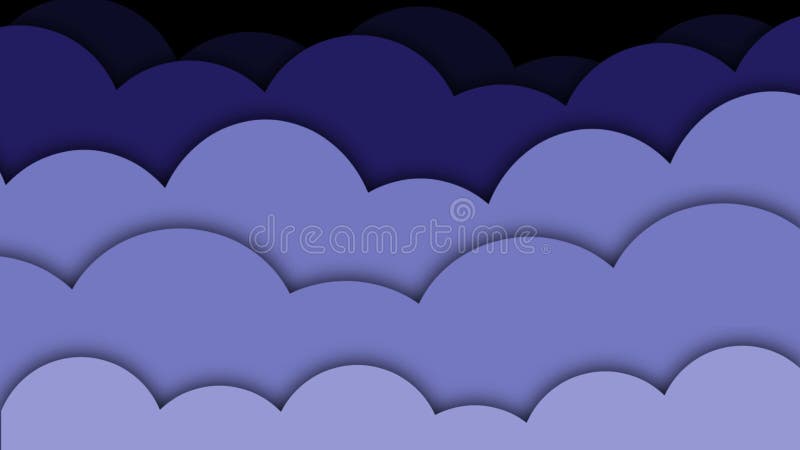 Abstract Layered Purple Clouds Wallpaper Stock Image - Image of orange ...