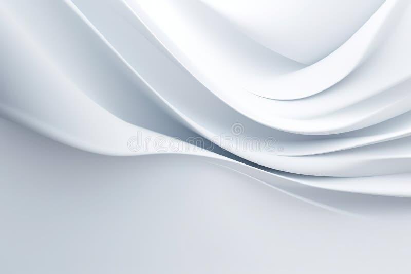 Abstract Layered Textured on White Background Generative AI. Stock ...