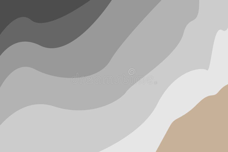 Abstract Layered Wavy Pattern in Neutral and Gray Tones Stock ...