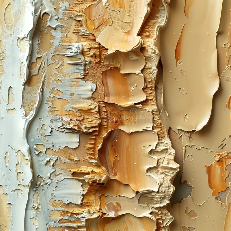 Abstract Layers of Peeling Paint Reveal Textures and Colors in an Urban ...
