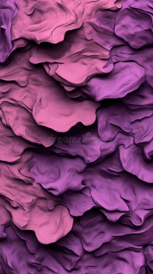 Abstract Layers of Pink and Purple Create a Textured, Flowing Pattern ...