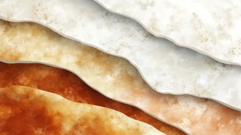 Abstract Layered Watercolor Texture in Earthy Tones: Beige, Brown and ...