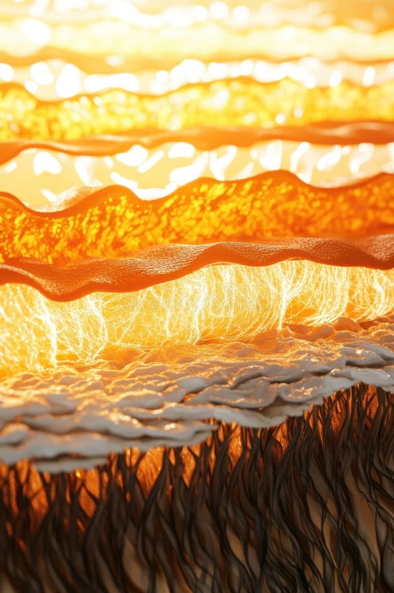 Abstract Layers of Textures and Light in Modern Artistic Visualization ...