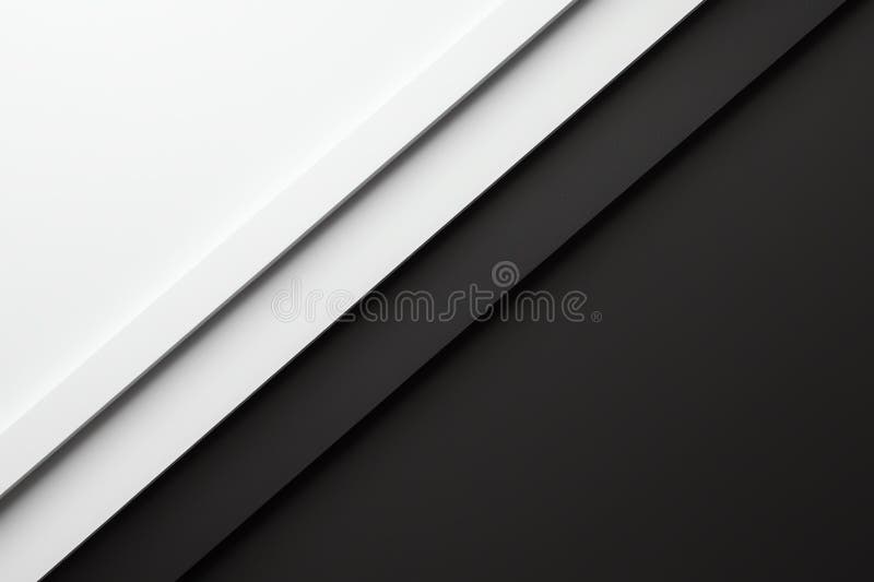 Abstract Layers of White and Black Paper Textures White Isolate ...