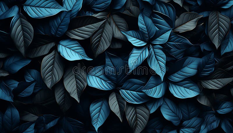 Abstract Leaf Backdrop Illustration, Nature Decoration in Modern ...