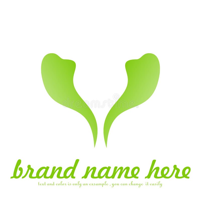 Abstract leaf logo stock vector. Illustration of concept - 109797739