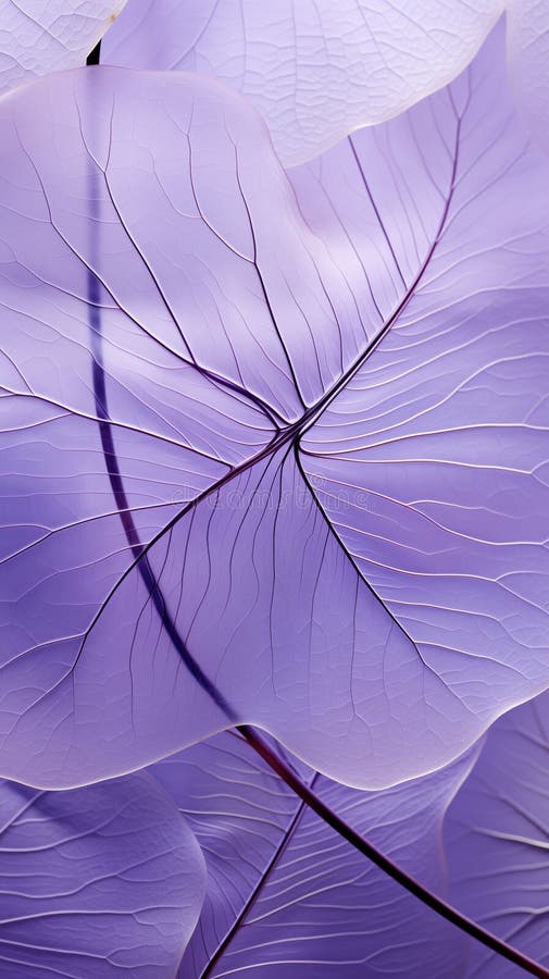 Abstract with Leaf Patterns and Translucent Planes. Luxury Wallpaper ...