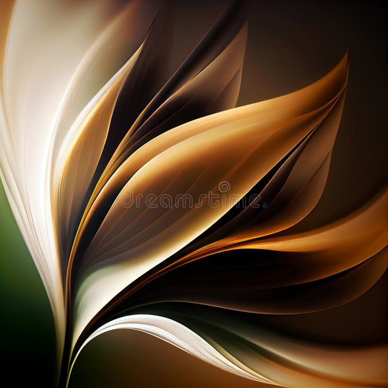 Abstract Leaf Soft Gradient Wallpaper Stock Illustration - Illustration ...