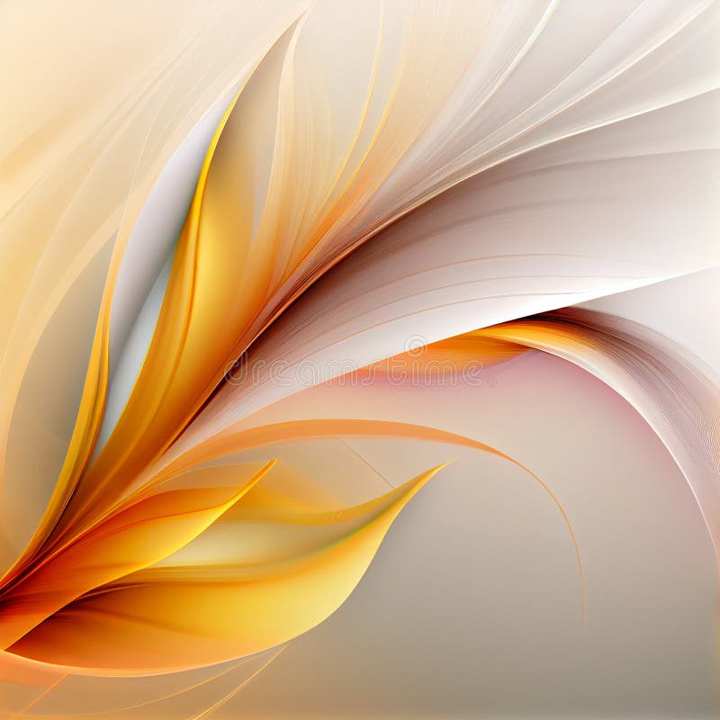 Abstract Leaf Soft Gradient Wallpaper Stock Illustration - Illustration ...