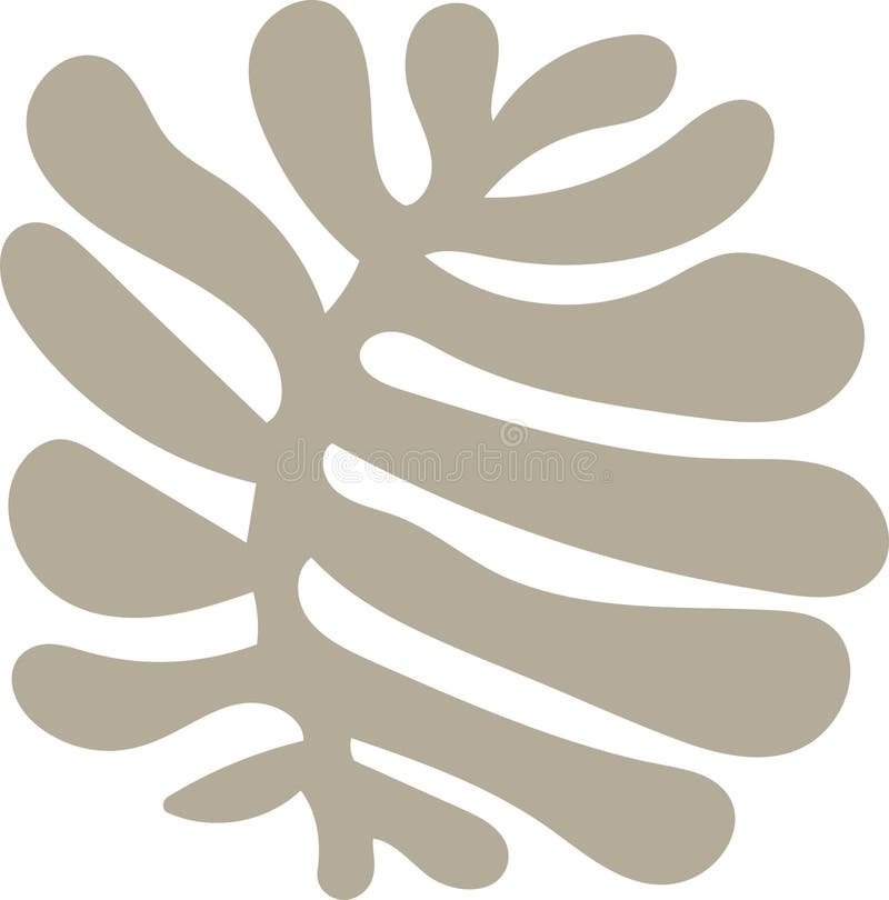 Abstract Leafy Pattern stock illustration. Illustration of creative ...