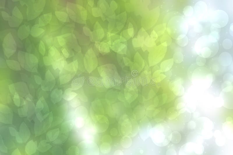 Abstract Leaves Background. Abstract Natural Spring Light Green ...