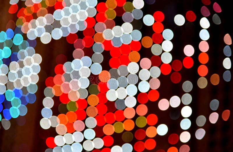 Abstract Led Lights Bokeh Pattern Background Stock Image - Image of ...