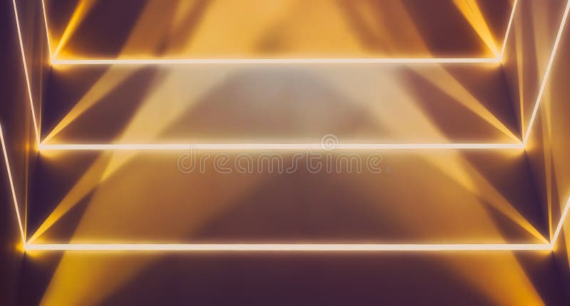 Abstract Led Lights and Shadows on the Wall Stock Photo - Image of ...