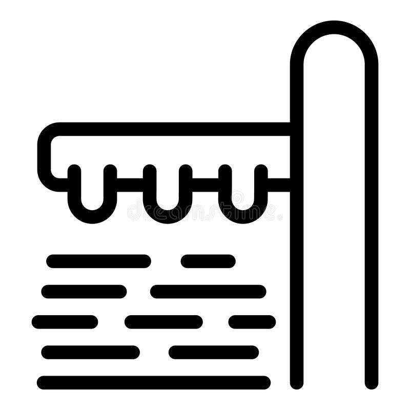 Abstract Legal Document Icon with Scale of Justice Stock Illustration ...