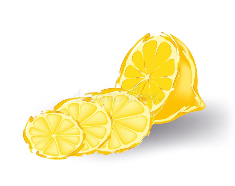 Abstract lemon stock vector. Illustration of orchard - 87162642