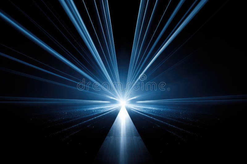 Abstract Lens Flare Light Effects on Black Black Background for Design ...