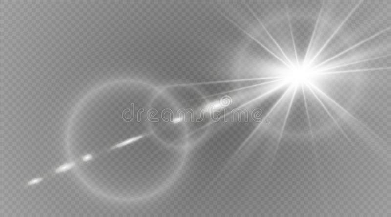 Abstract Lens Gold Front Solar Flare Transparent Special Light Effect ...