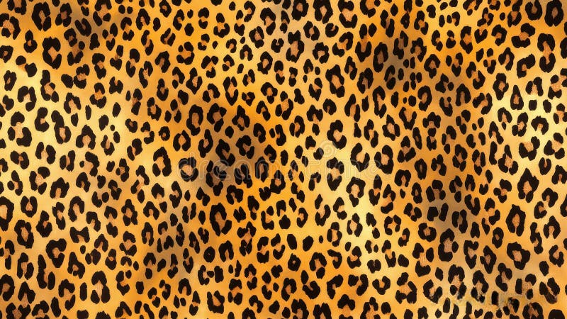 Abstract Leopard Background. Animalistic Background Stock Illustration - Illustration of spotted ...